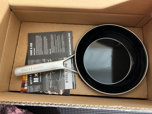 Merten & Storck European Crafted Steel Core Enameled Cookware 8" Fry ...