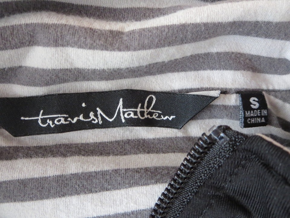Travis Mathew Full Zip Golf Jacket Size Small Black Lightweight Stretch ...