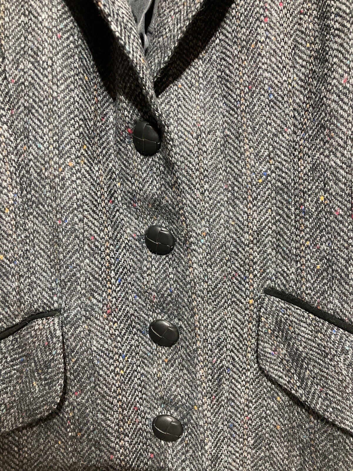 International Scene Blazer Women’s Size 6 Gray With B… - Gem