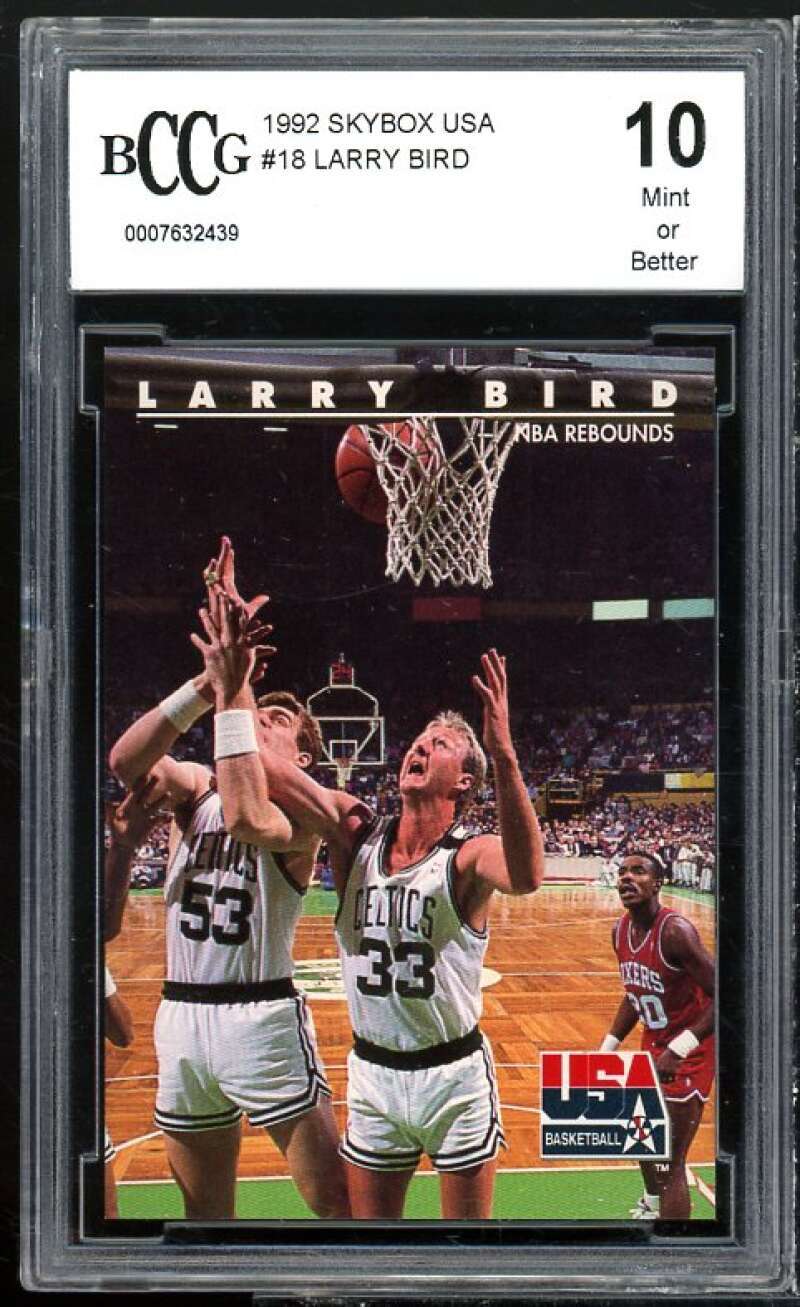 1992 Skybox USA - #18 Larry Bird for sale online | eBay