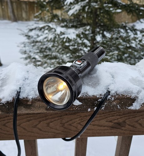 Vintage KEL-LITE 3 D Cell Police PD Flashlight USA Rare Working 2nd Gen ...