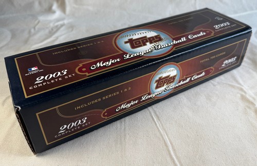 2003 Topps Baseball Complete Factory Set, Series 1 & 2 - Not sealed ...