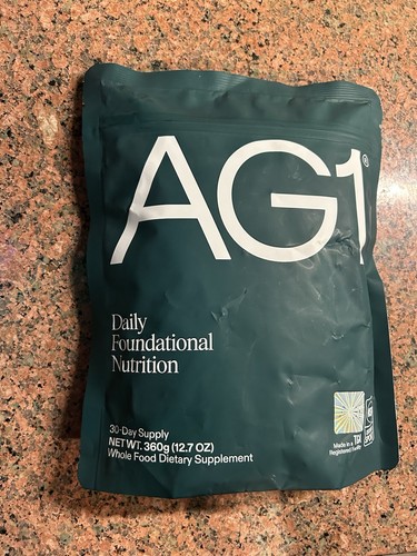 AG1 Daily Foundational Nutrition Supplement.30 day Supply.Net Wt.360 g ...
