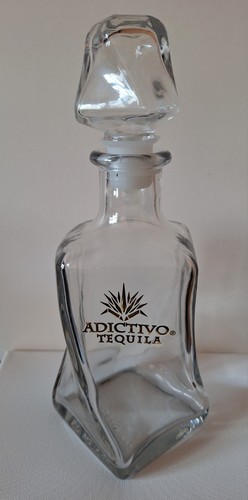 Adictivo doble reposado Tequila Bottle 750ml EMPTY With Topper Flask | eBay