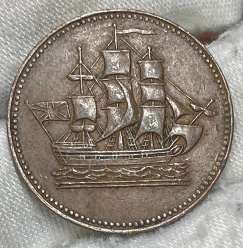 Early Canada Ships Colonies & Commerce Token Medal Coin High Value | eBay