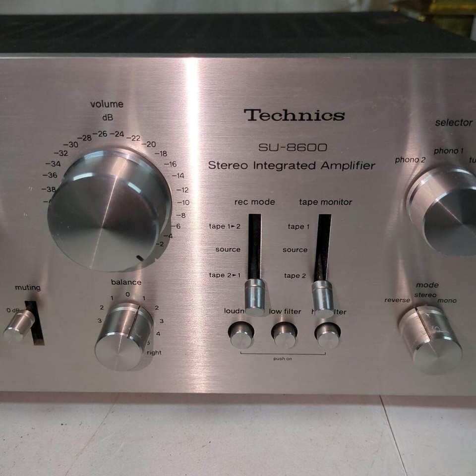 Technics SU-8600 Stereo Integrated Amplifier Silver Power confirmed ...