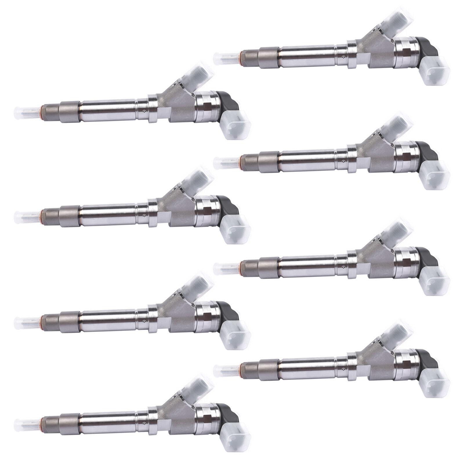 Set of 8 Diesel Fuel Injectors for 2007-2010 6.6L LMM Chevy GMC Sierra ...