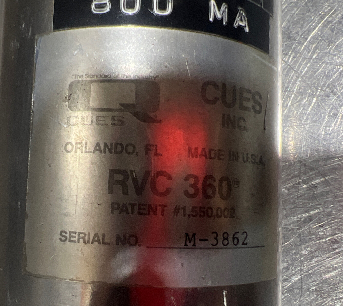 CUES Incorporated Sewer Inspection Equipment: TV Camera RVC 360. Used ...