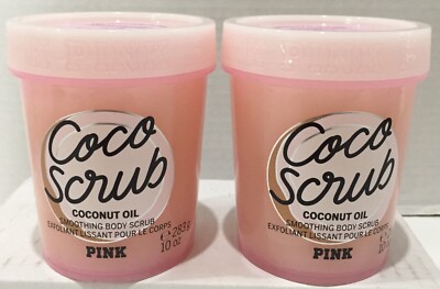 2X Victoria's Secret Pink Coco Scrubs Coconut oil 10 Fl. Oz Each | eBay
