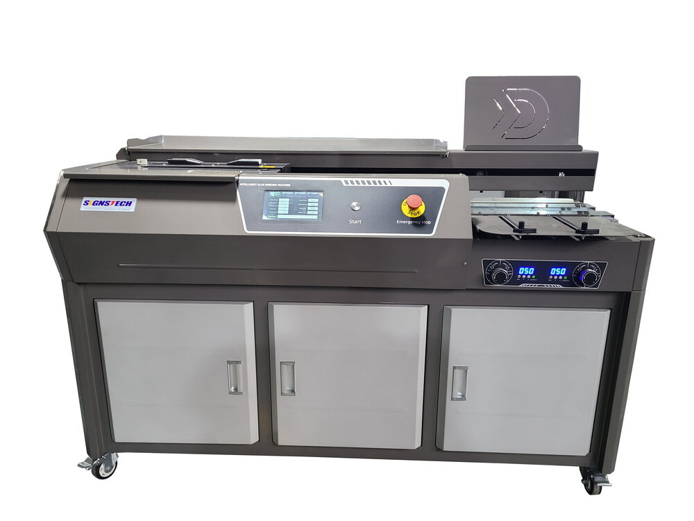 New A3 Automatic Perfect Binding Machine Side Gluing,EVA Book Binder ...
