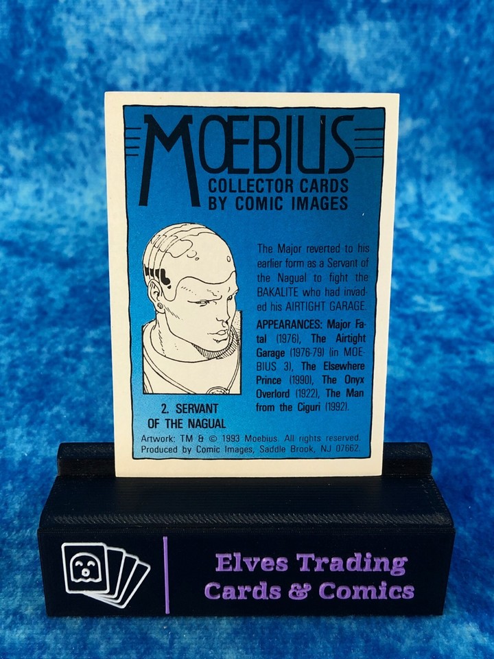 Moebius SINGLE Non-Sport Trading card by Comic Images 1993 | eBay UK