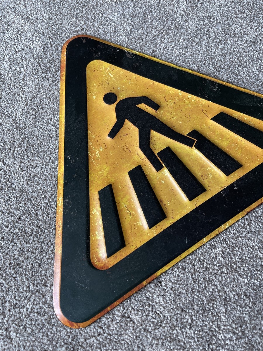 Crossing Triangle Symbol