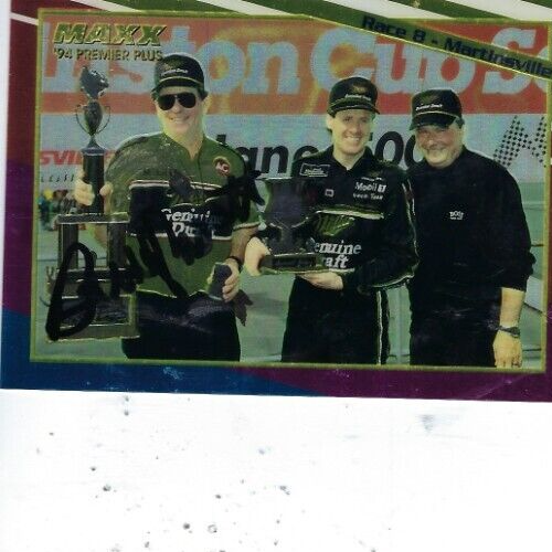 BUDDY PARROTT SIGNED 1994 MAXX PREMIER PLUS RACING #173 - NASCAR | eBay