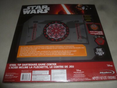 NEW STAR WARS DISNEY HALEX STEEL TIP DARTBOARD GAME CENTER DART SET | eBay