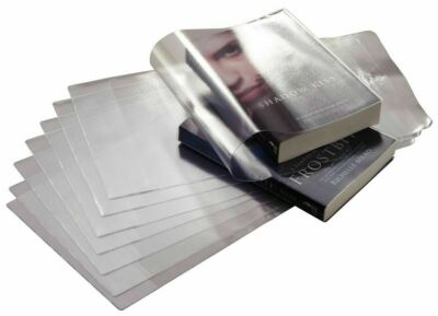 Book Covers: adjustable clear plastic covers for paperback softcover ...