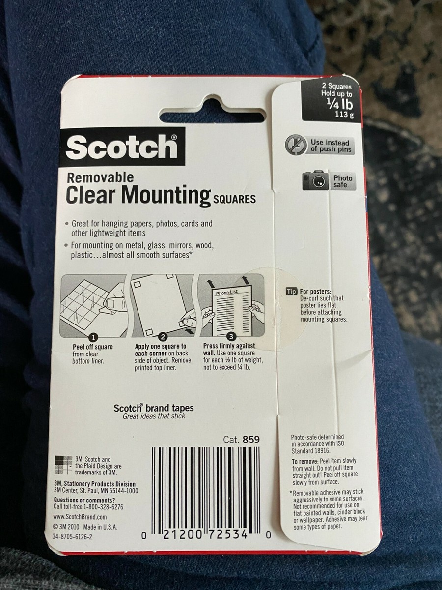 Gray Scotch Mounting Squares