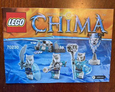 LEGO Chima Set #70230 Legends Of Chima Instruction Manual Only | eBay