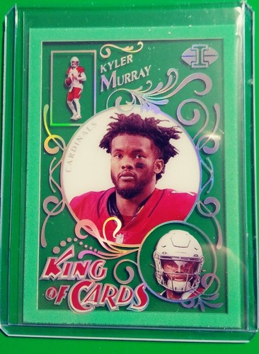 2021 Illusions Football Kyler Murray King of Cards EMERALD #KC-9 ...