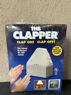 The Clapper The Original Sound Activated On/Off Switch Clap on Clap off ...