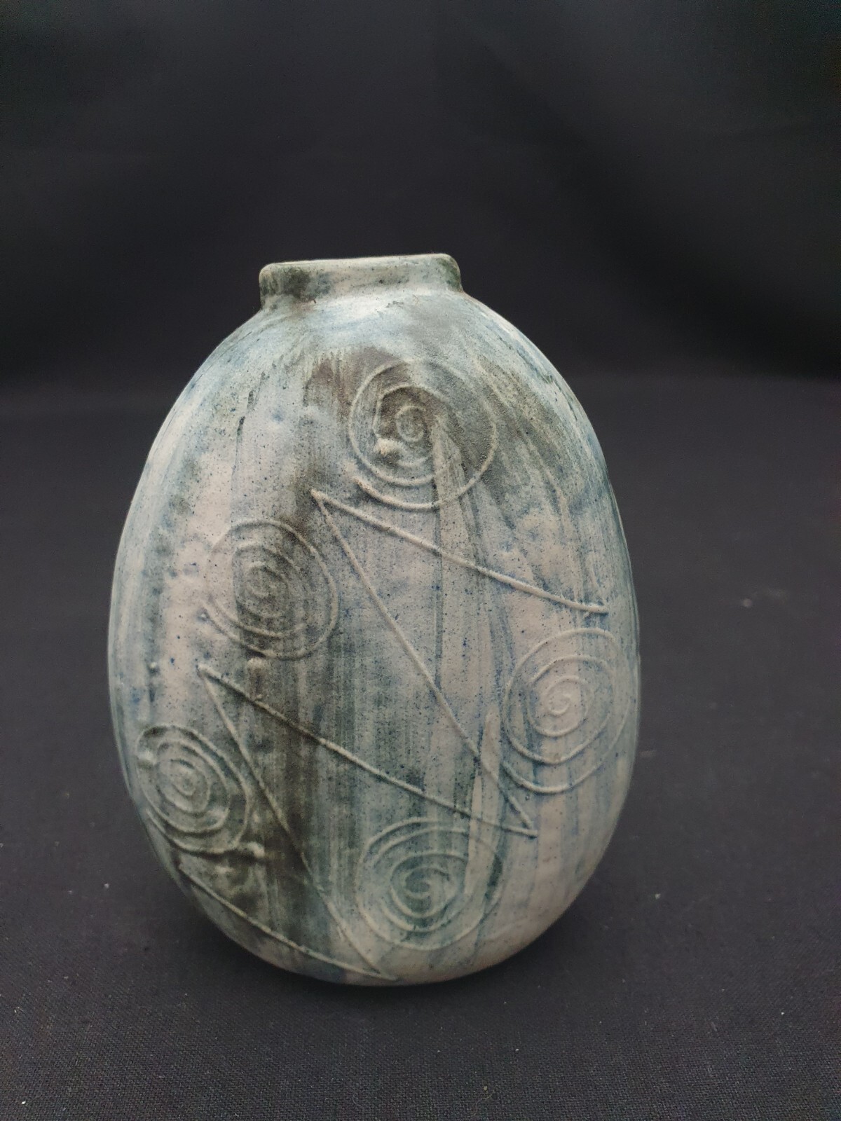 Carn Pottery Of Penzance Cornwall vase Model N44 Signed JB. | eBay.de