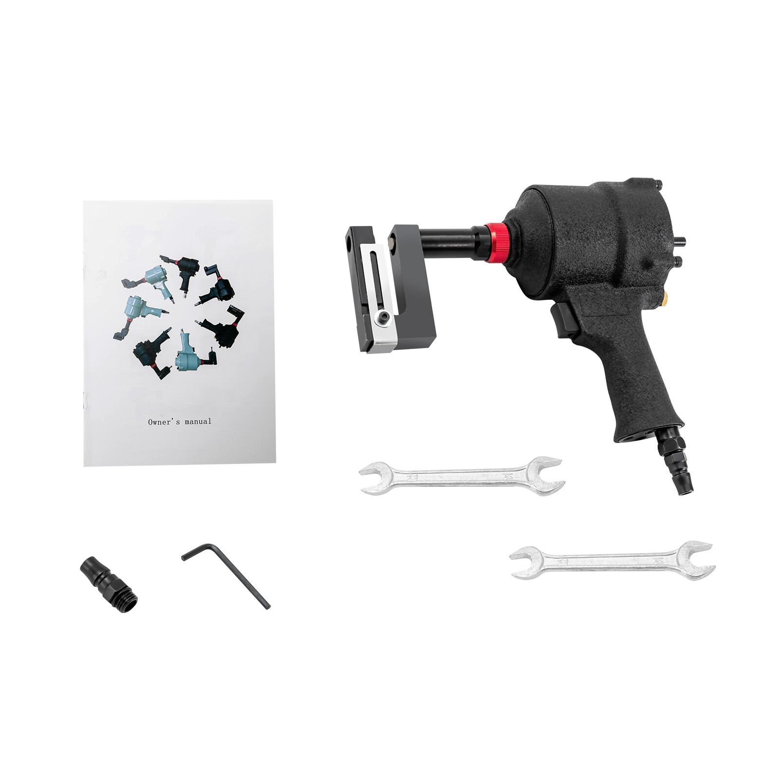 New Pneumatic Hole Puncher 8mm Air Metal Hole Punch Tool Industrial ...