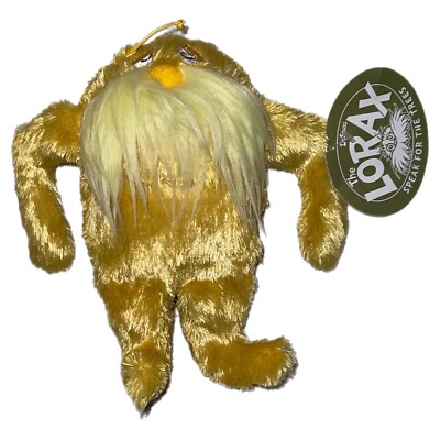 Dr Seuss The Lorax 6" Plush Lorax 2012 by The Manhattan Toy Company ...