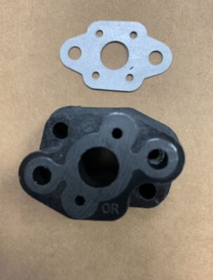 Carburetor Insulator Spacer For 33cc EARTHQUAKE MC33 Cultivator 31635 ...