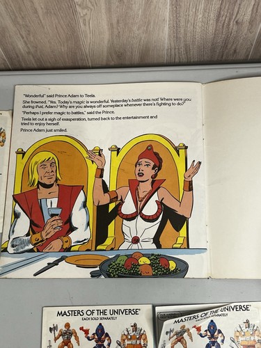 LOT 5 MASTERS OF THE UNIVERSE HE MAN GOLDEN BOOKS Mask Evil Mini Comic ...