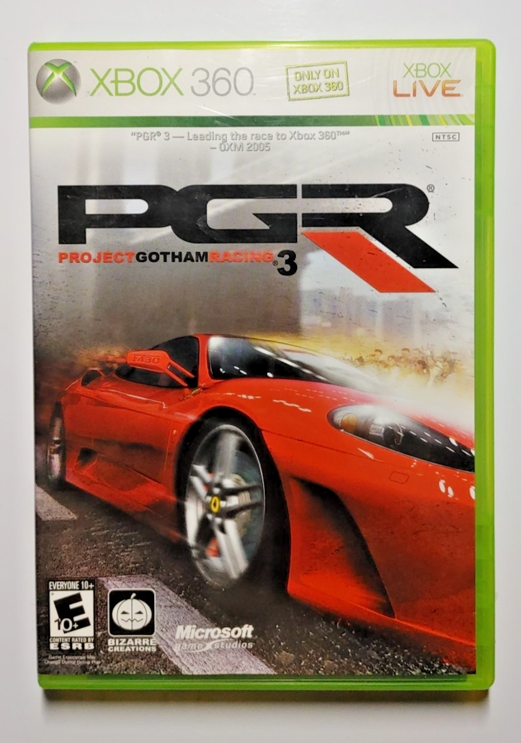 Project Gotham Racing 3 (Microsoft Xbox 360, 2005) CIB Complete Tested ...