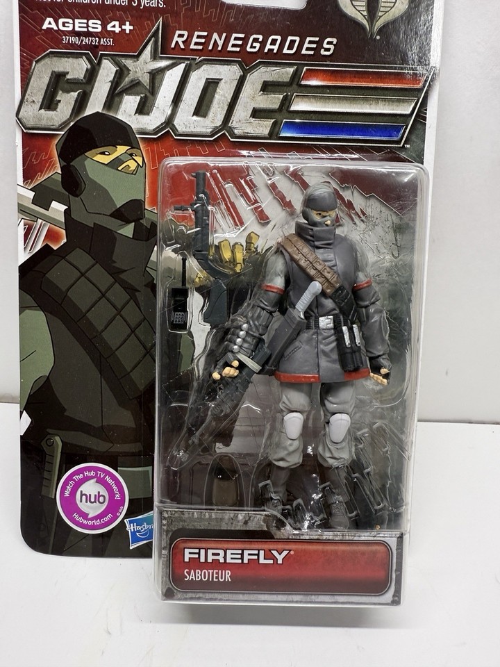 GI Joe Renegades Firefly Action Figure Hasbro 2011 653569657187| eBay