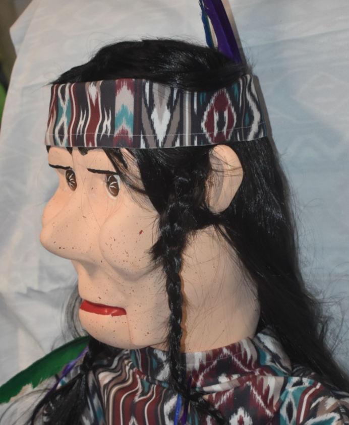 NEW Pro Ventriloquist Dummy FIGURE, INDIAN, CARVED BY DANIEL COUSINO | eBay