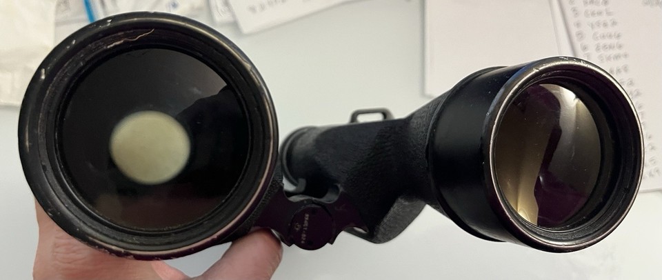 Vintage World War 2 SARD 7 X 50 Binoculars Square D Co. BU Aero US Navy ...