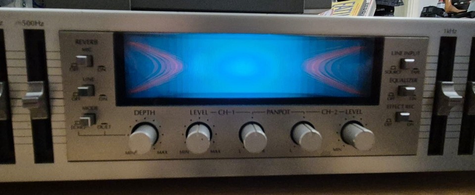 Vintage Sansui RG7 Stereo 10 Bank Graphic Equaliser HiFi Seperate | eBay UK