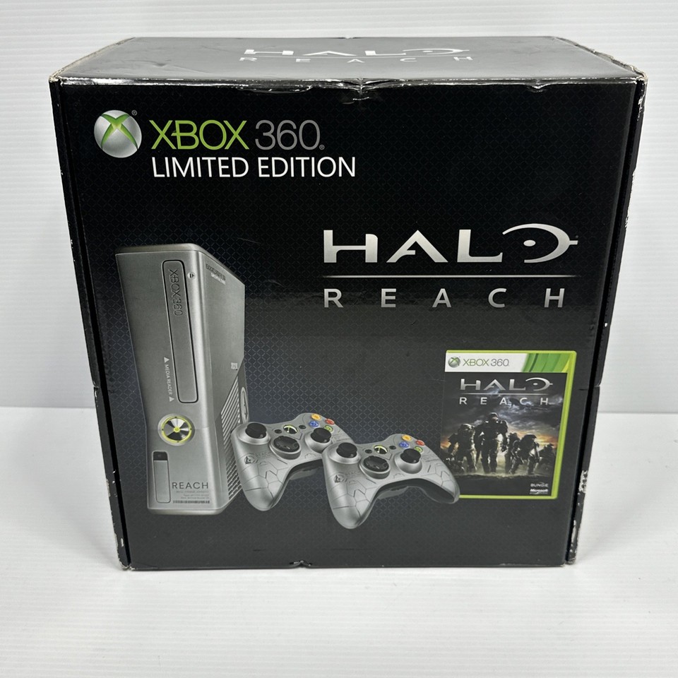 Xbox 360 Halo Reach Limited Edition Console Brand New In Box. Factory ...