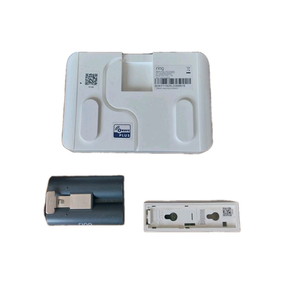 1st Gen Ring Base Station & Ring Alarm Keypad With Power Supply Camera ...