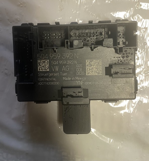 2019-2020 Volkswagen Jetta Front Passanger Door Control Module 5Q4-959 ...