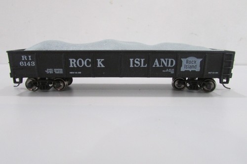 HO Scale Rock Island Gondola Car RI#6143 (Metal Wheels) Lot#A-123 | eBay