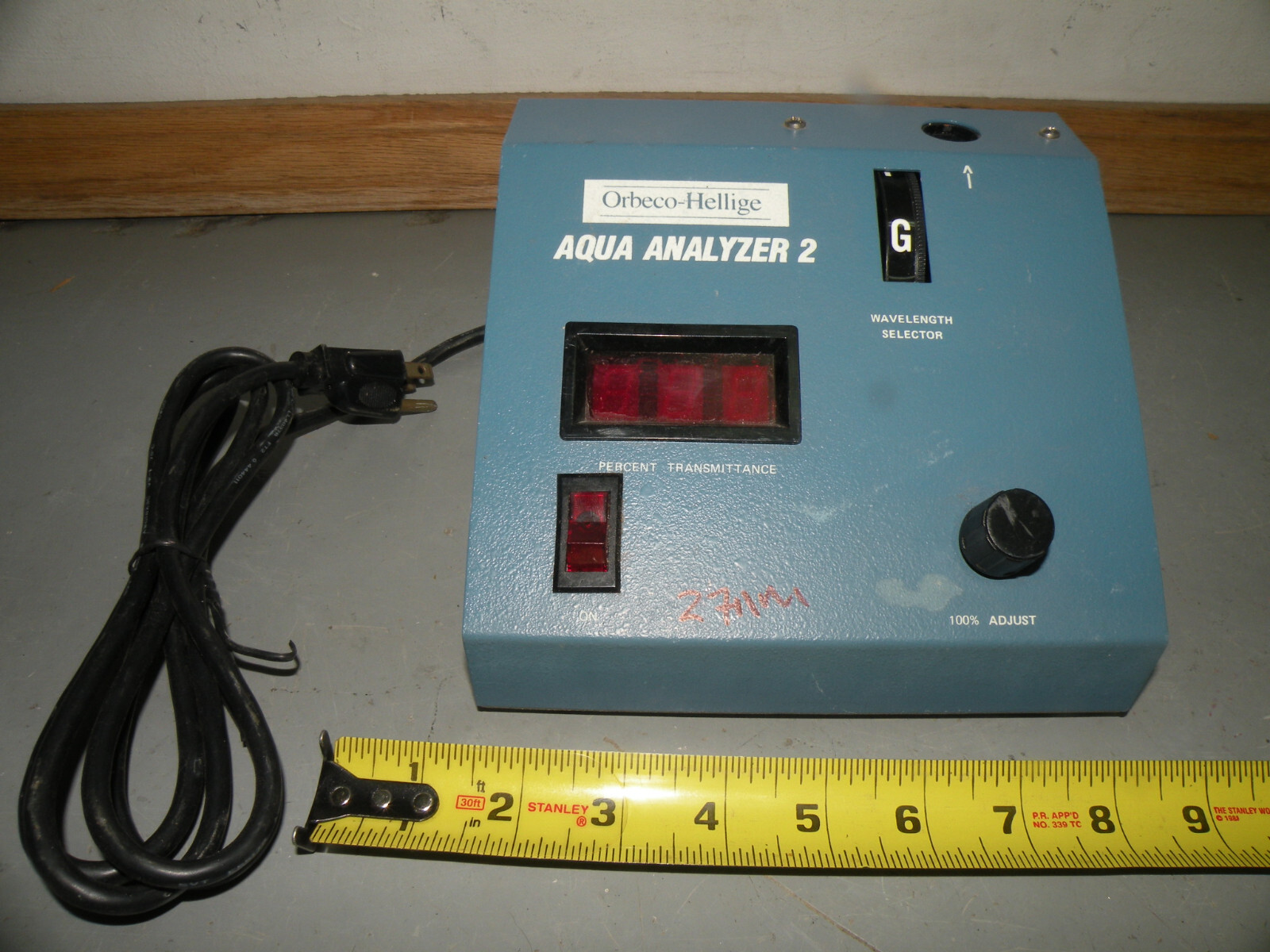 USED AQUA ANALYZER 2 / II ORBECO - HELLIGE 952-03 | eBay