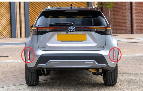 For Yaris Cross 2021 2022 LED Rear Fog Lamp Bumper LED Brake Light | eBay