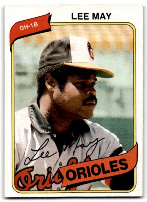 1980 Topps Lee May Baltimore Orioles #490 | eBay
