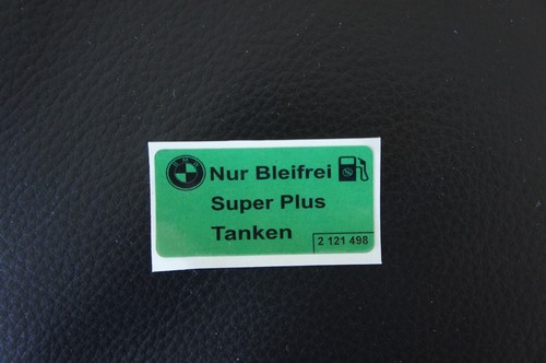 BMW E30 M3 EVO E28 M5 E24 M6 High Octane gas sticker. | eBay