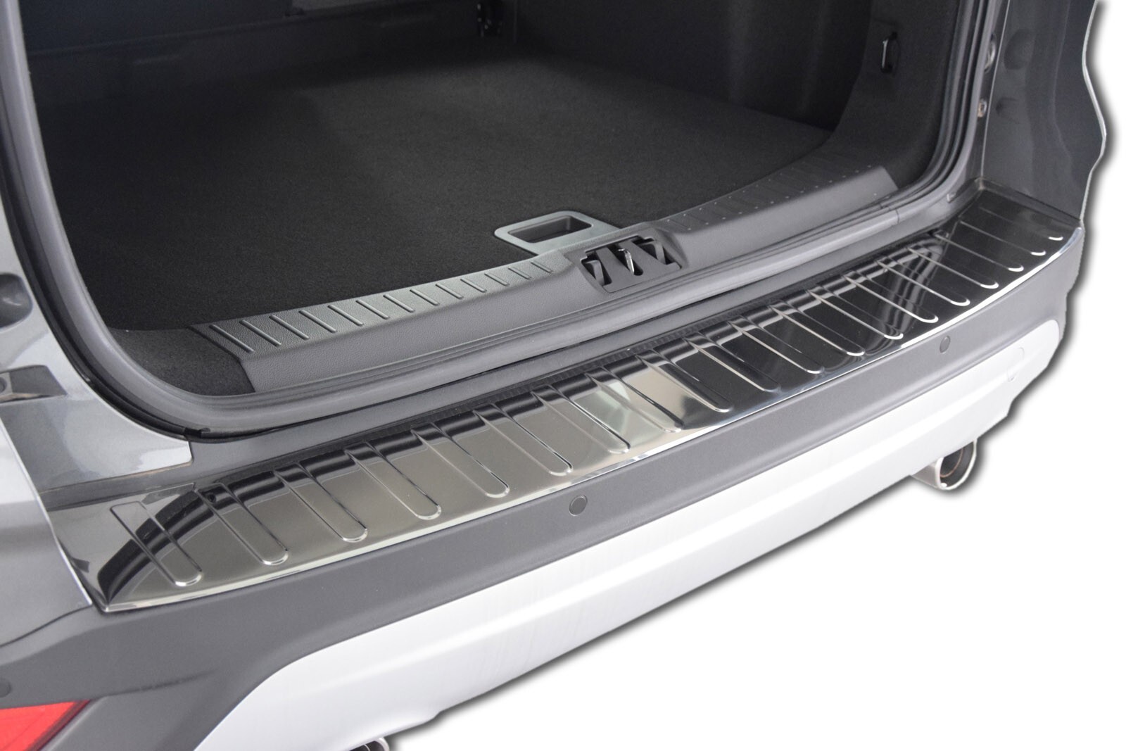 Rear Bumper Sill Protector Stainless Steel Cover For Ford Kuga mk2 2013 ...