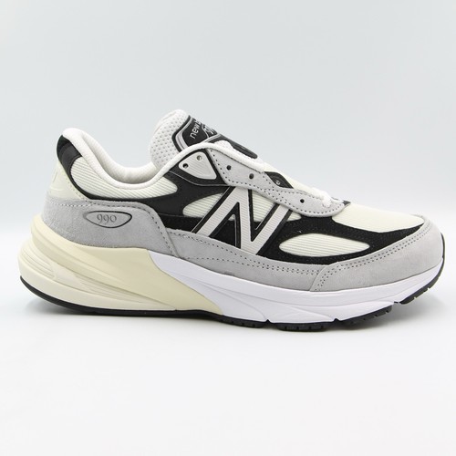 New Balance 990 v6 Mens Sneakers Running Shoes Teddy Santis Grey Black ...
