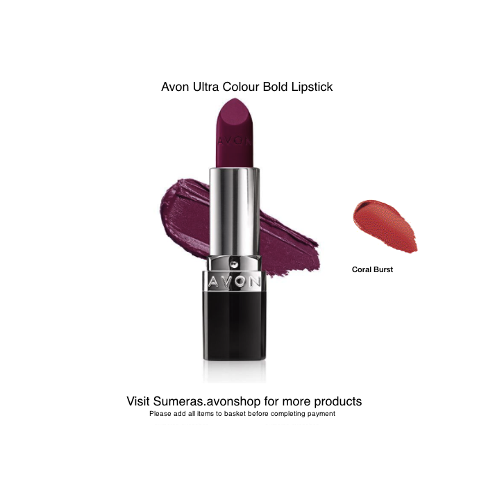 NEW Avon Ultra Colour Bold Lipsticks ~Various Shades ~ BNIB ~ SPF 15 ...