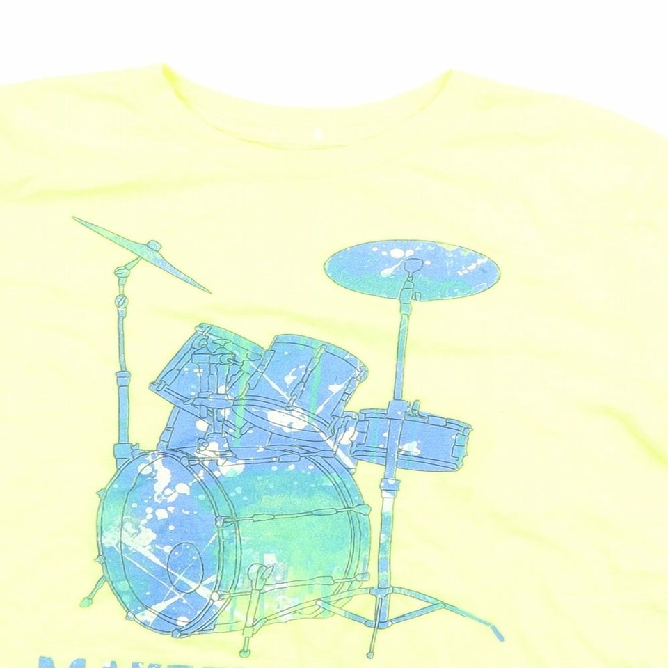 Gap Boys Yellow Basic T-Shirt Size 8 Years - graphic neon | eBay UK