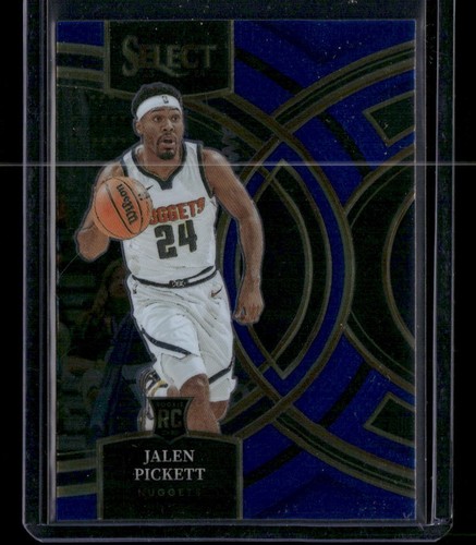 2023-24 Panini Select #108 Jalen Pickett Blue Prizms Premier RC - 13403 | eBay