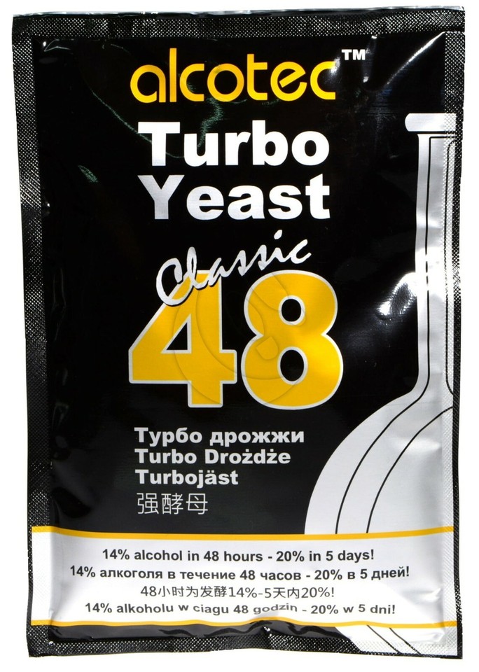 ALCOTEC - Turbo Yeast - All Variety - Home Brew - EXTREME Alcohol Technology | eBay UK