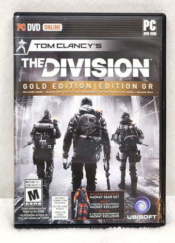 Tom Clancy's The Division (PC) Gold Edition Ubisoft 5 Discs w/ Codes | eBay