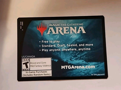 MTG MTGA Arena Code Card Prerelease 6 Booster Packs Modern Horizons 3 ...