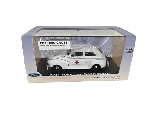 K First Response Replicas FR41 1941 Ford Red Cross Mobile Disaster Unit ...